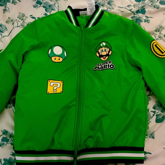 Nintendo | Jackets & Coats | A Mrio Luigi Jacket Color Green And Size ...